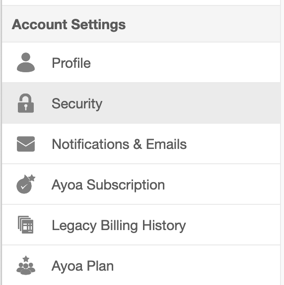 Setting up two-factor authentication (2FA)